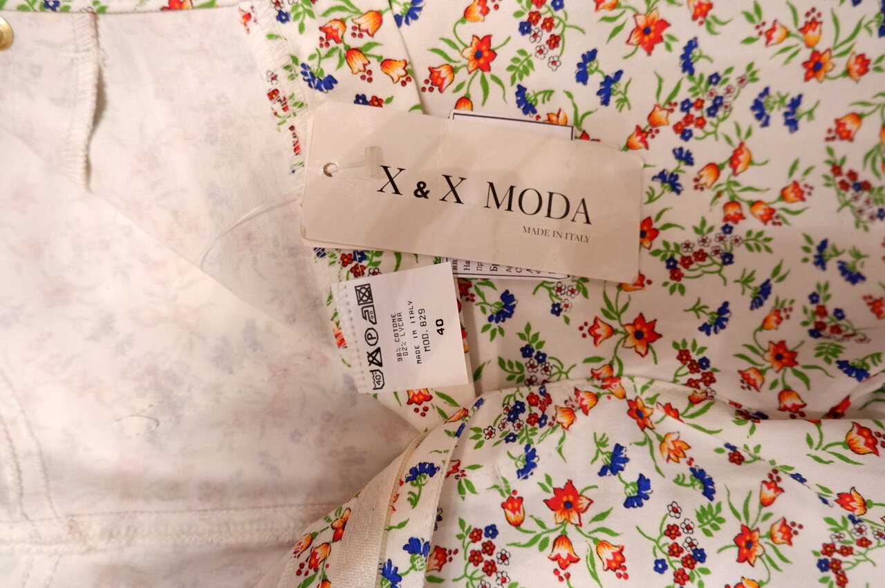 Брюки X&X Moda, размер 44, мультиколор — фото 1
