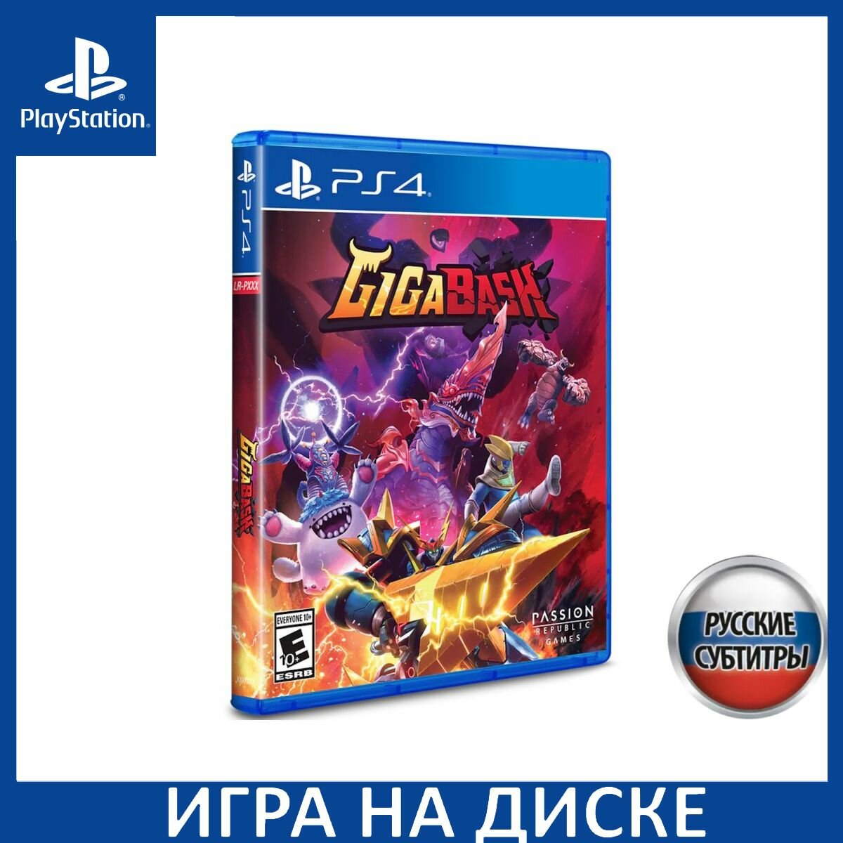 Игра GigaBash (Limited Run #084) PS4 Русская Версия Диск на PlayStation 4