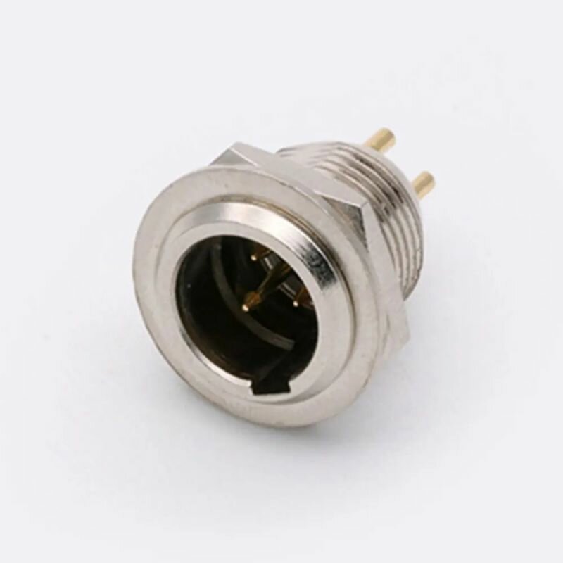 4 шт. Мини XLR штекерный разъем для панели шасси, небольшой разъем XLR для аудио микрофона MIC