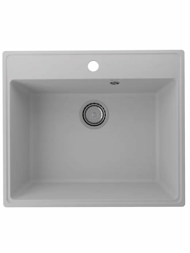 Кухонная мойка ULGRAN Quartz Forte 580-04 платина
