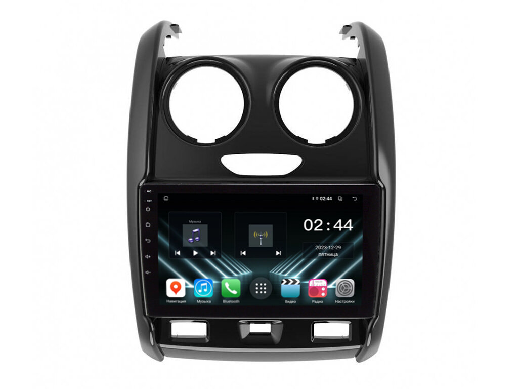 Штатная магнитола Lada Largus 2021-2025 UNISОN 09T4 4Gb/64Gb IPS BT Wi-Fi CarPlay (3008-09T4)