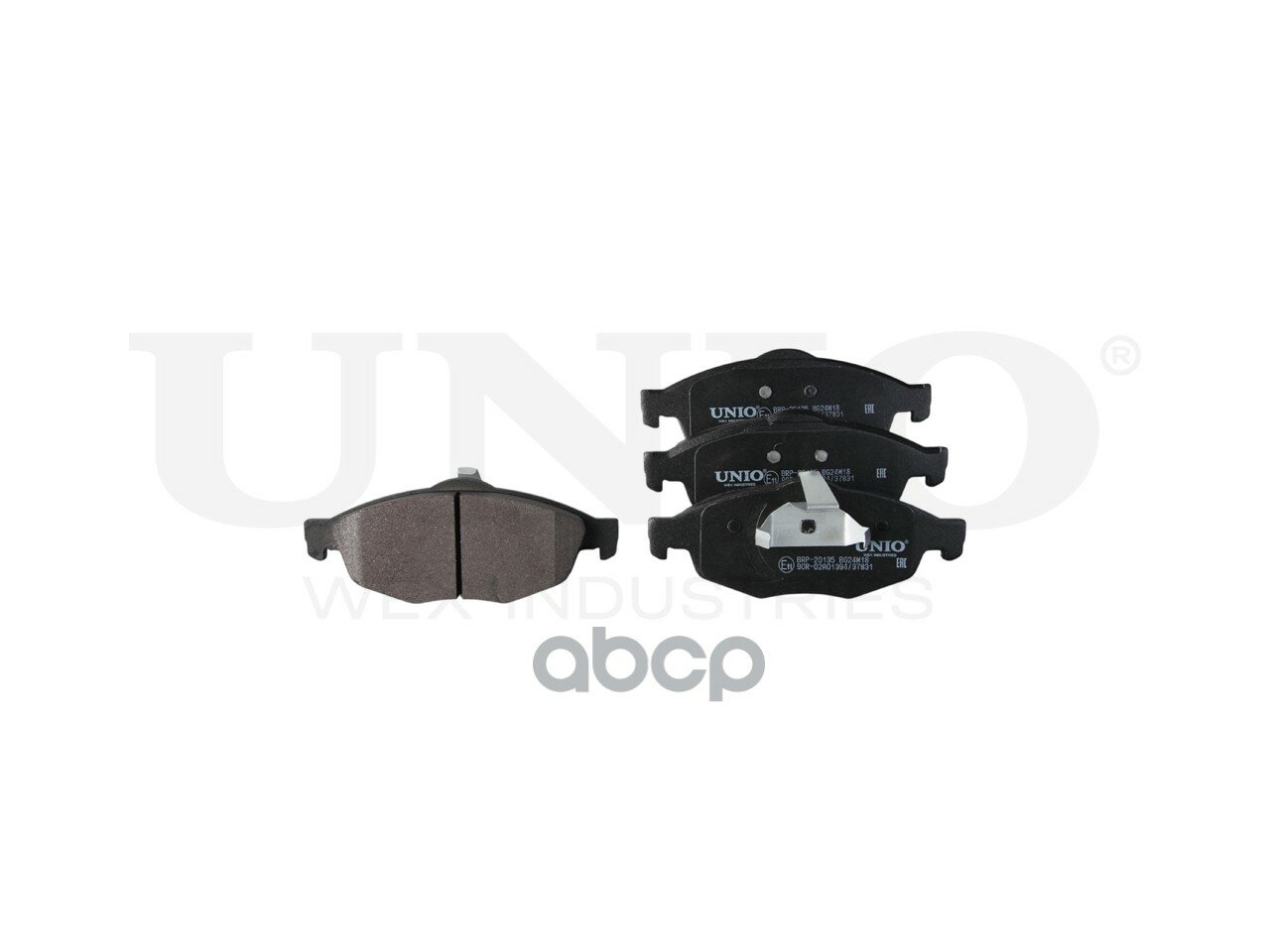 Колодки тормозные диск. передние Chrysler Sebring II 01- UNIO арт. BRP-20135