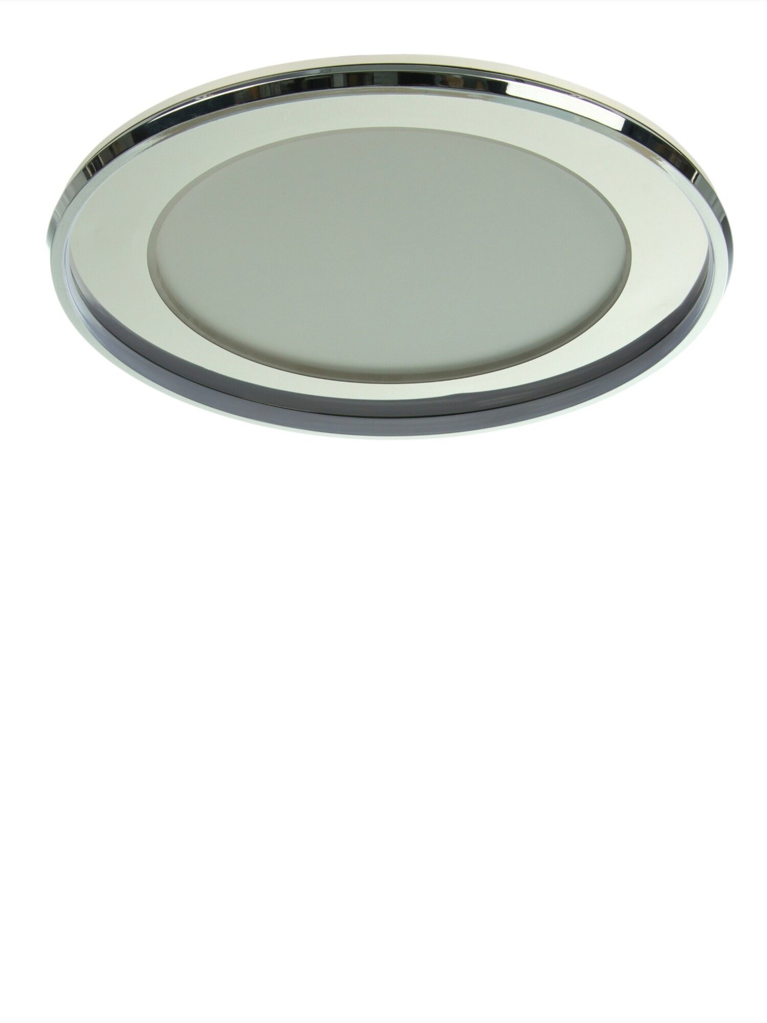 Люстра BayerLux Karin, Ø 60х6 см, 92 Вт, Led, 3000-6000К, хром