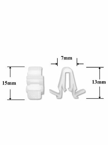 Клипса отделки, обивки, молдингов Lexus, Toyota 61Z1602005, 6777158010 20 штук