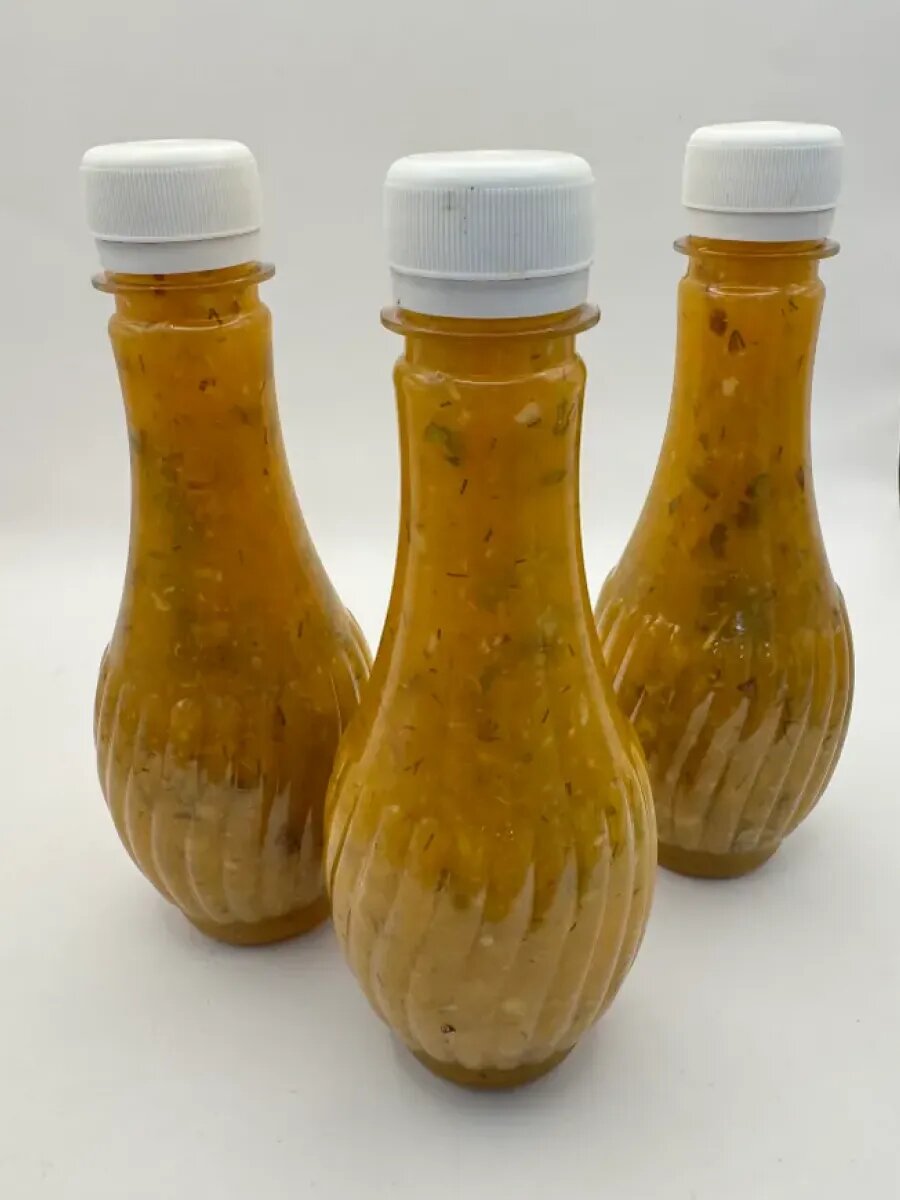 Набор 3 бут - Ткемали из желтой сливы без сахара 270г*3шт