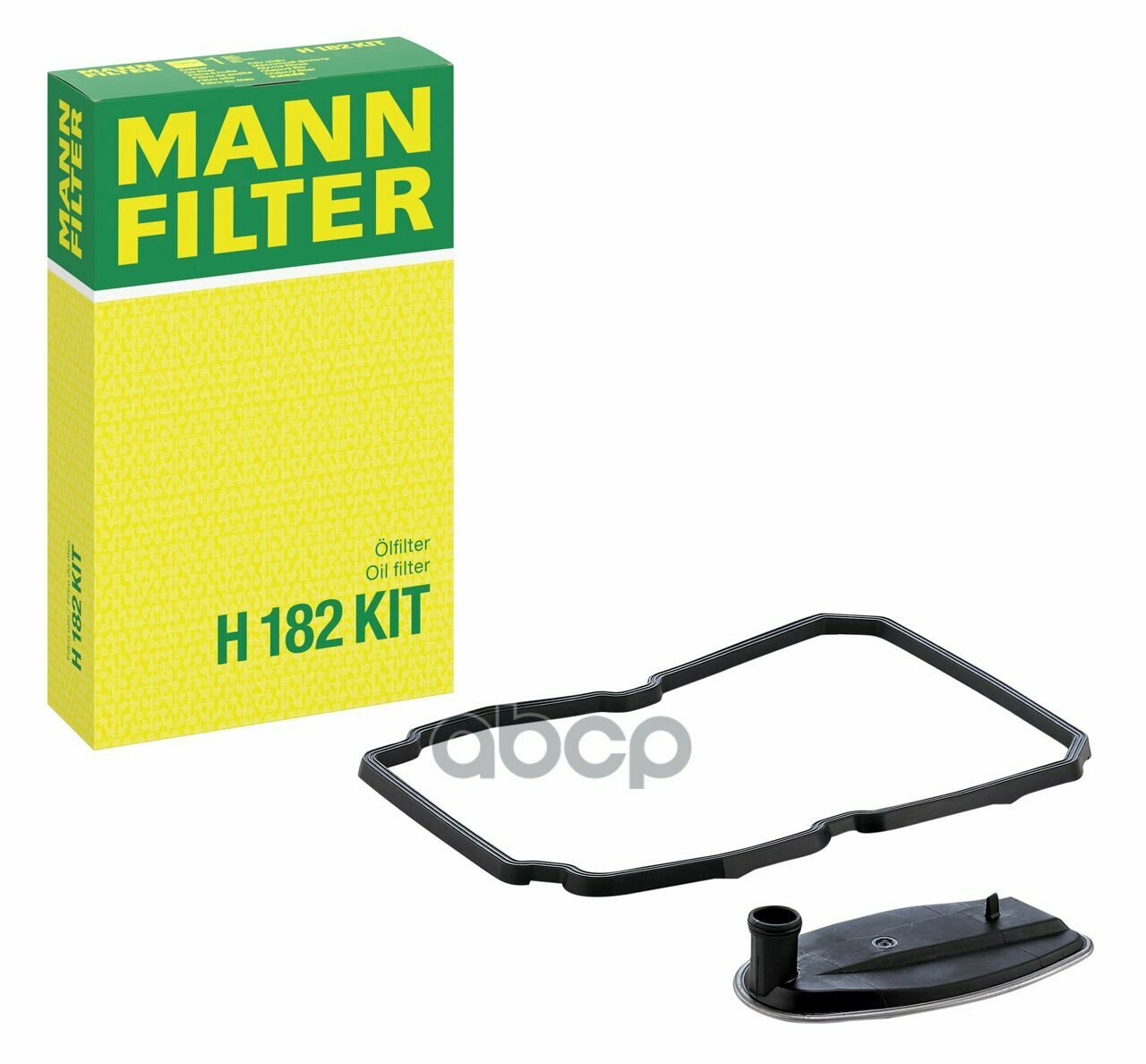 Фильтр АКПП (коробка DC 5A, T) Rexton 04-, Kyron 4AT(набор с прокладкой) " MANN-FILTER арт. H182KIT