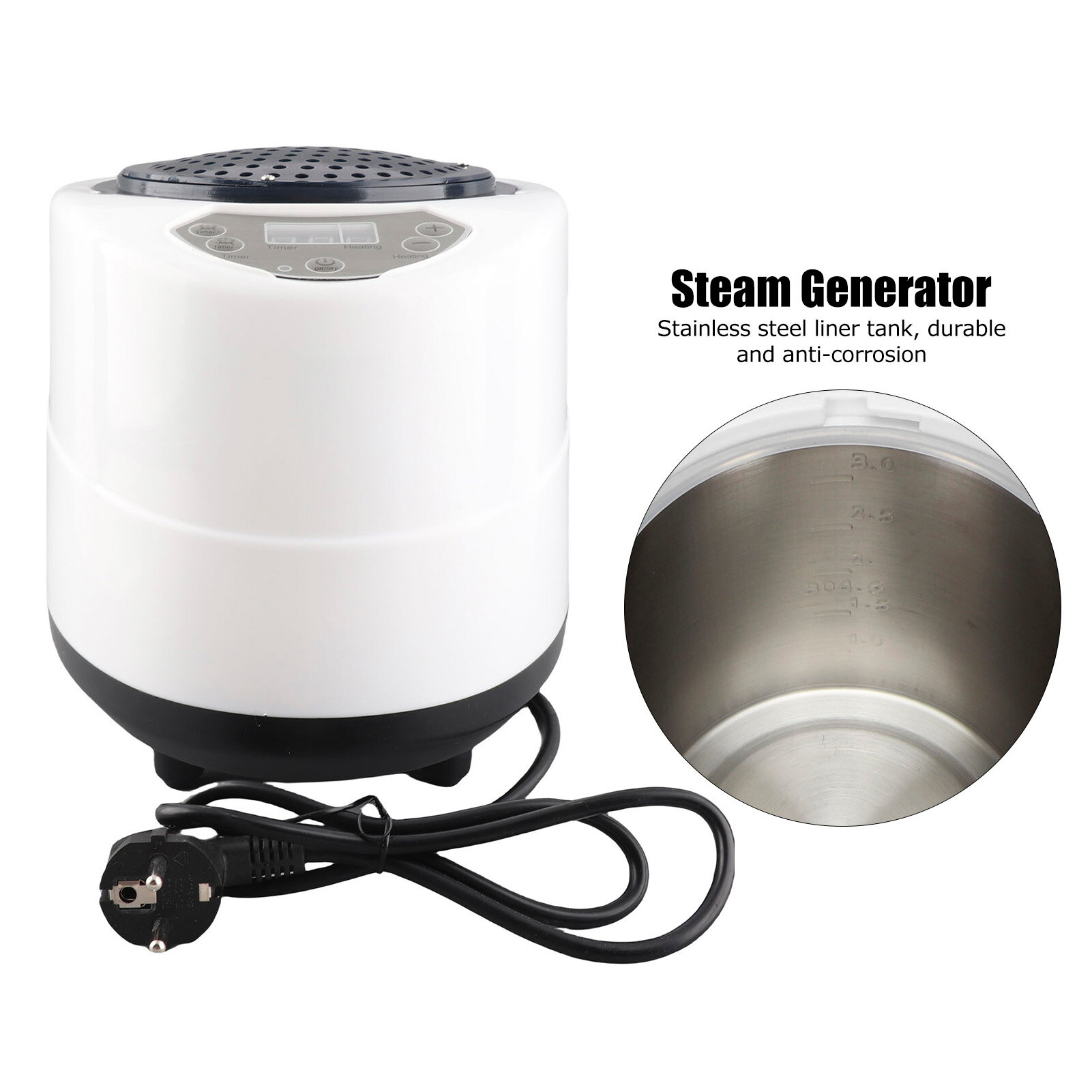 Генератор для сауны 3л 1500 Вт для спа-палатки, машина для фумигации тела, пароварка, терапия, ЕС, 220 В