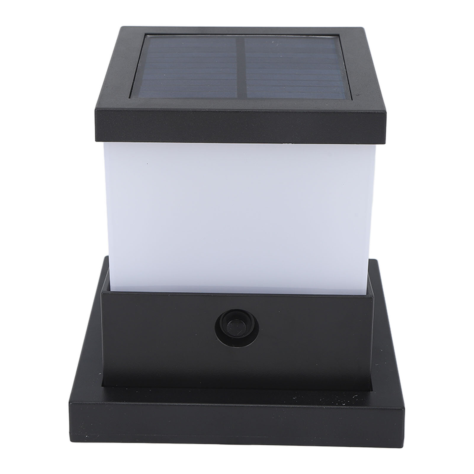 Наружный водонепроницаемый солнечный светильник на крышке столба, светодиодный светильник на солнечной батарее, декоративный фонарь для двора, 3 цветовая температура 3000K, 4000K, 6000K