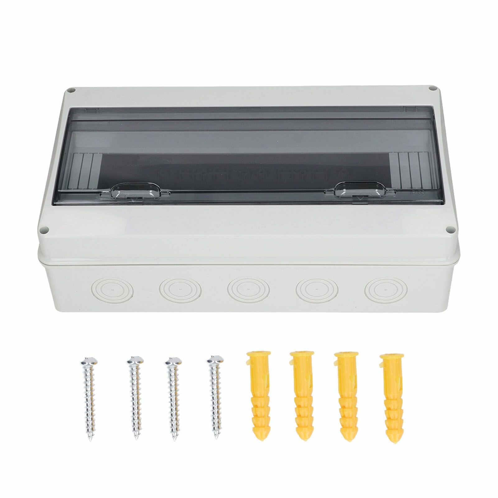 Распределительная коробка, 18-контактный водонепроницаемый автоматический выключатель, пластиковая крышка, защитный чехол для использования в помещении и на открытом воздухе