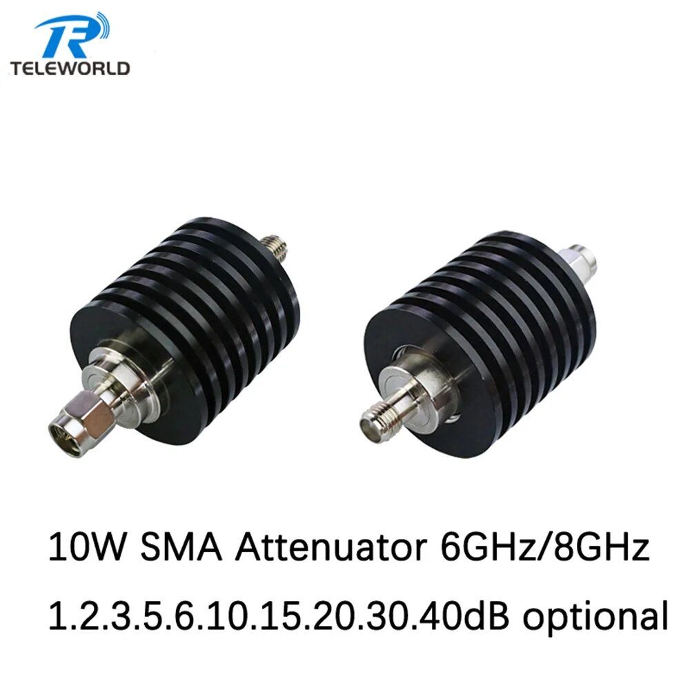 SMA Аттенюатор 10 Вт 6 ГГц 8 ГГц DC-6GHz, 5dB
