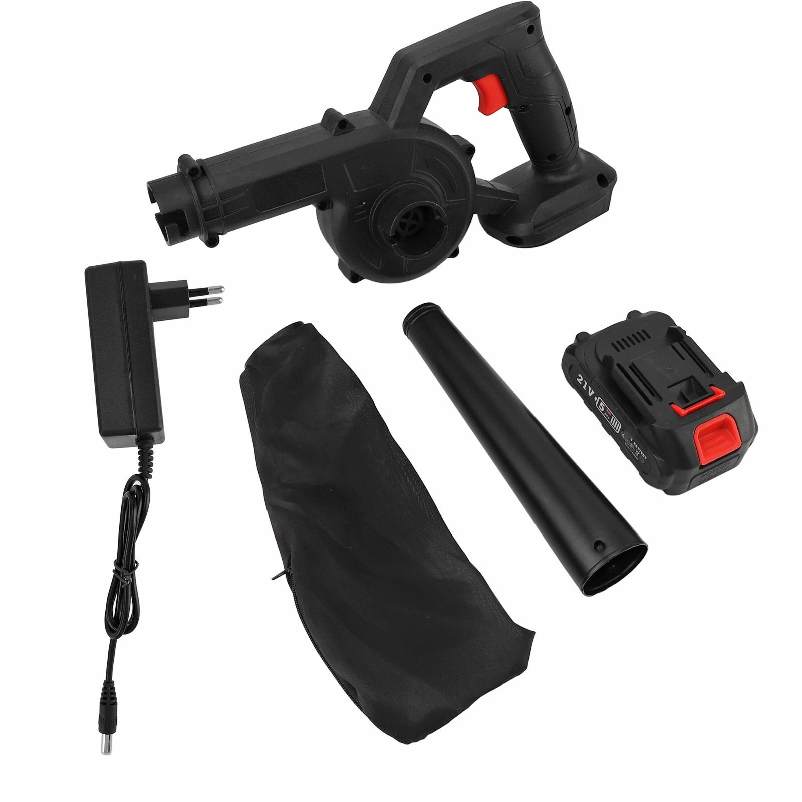 Небольшой мощный сдуватель с аккумулятором 100-240V 1500mAh EU Plug