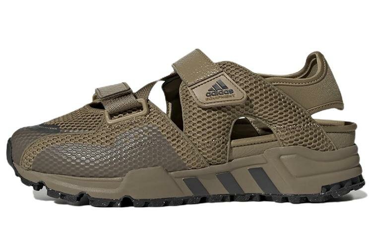 Сандалии повседневные спортивные унисекс Adidas EQT93 коричневые 44 EU