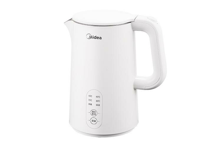 Электрочайник Midea MK SH15X301 PRO, белый, 1500 мл, многоступенчатый режим, двойная теплоизоляция