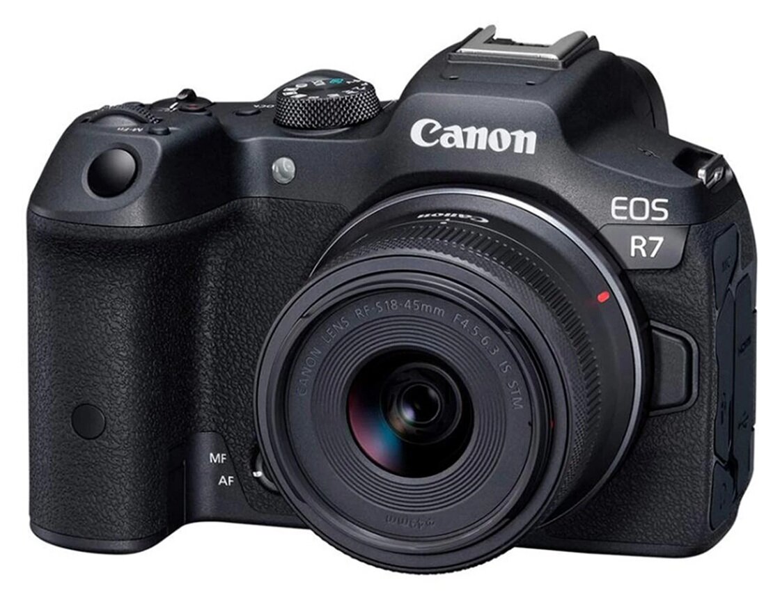 Фотоаппарат Canon EOS R7 Kit RF-S 18-45mm F4.5-6.3 IS STM