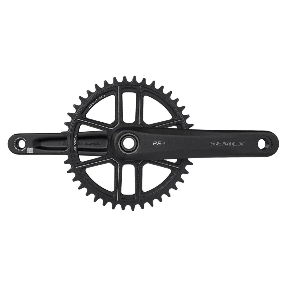 SENICX PR3 165/170/172.5/175 мм коленчатый вал с 24 мм 40/42/44T, коленчатая звезда для гравия, складной велосипед 9 10 11 12S