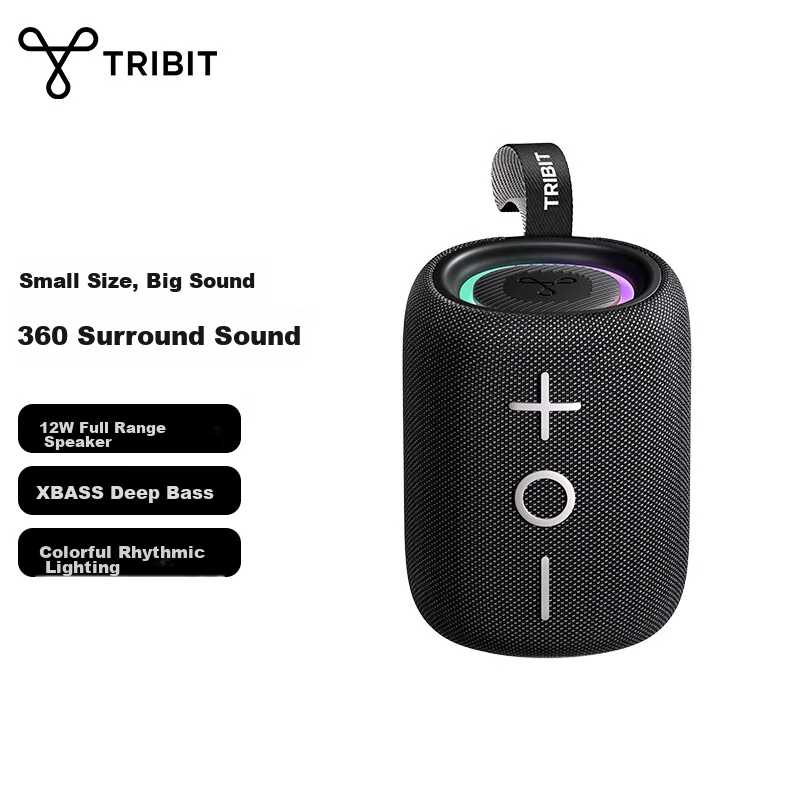 Портативная Bluetooth-колонка Tribit StormBox, цвет Black