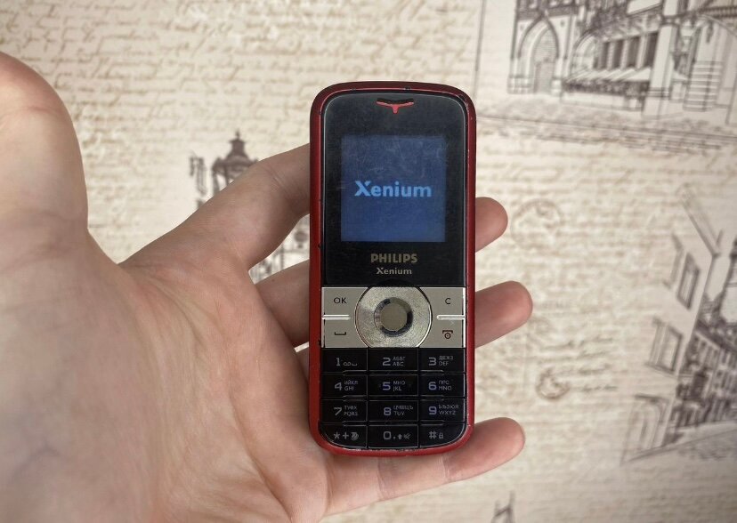 Оригинальный Б/У Retro Mania дарит ностальгию, Philips Xenium 9@9z