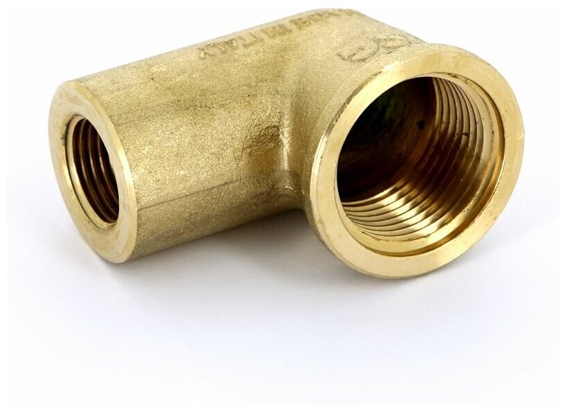 Колено резьбовое (ВР) 3/4" x 1/2" латунь UNI-FITT