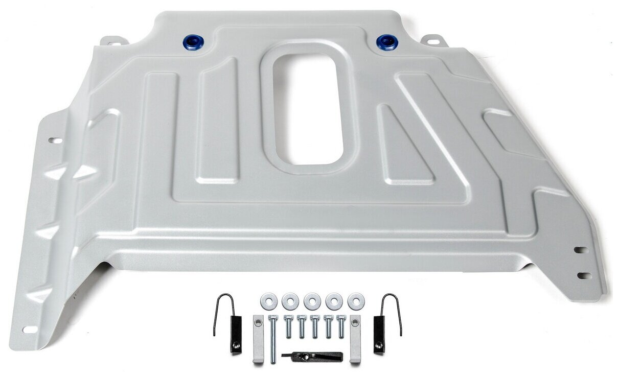 Защита кислородного датчика Rival Nissan Terrano III рест./Renault Arkana/Duster I, II/Kaptur, алюминий 3 мм, 333.4725.3