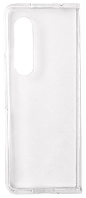 Пластиковая задняя панель-чехол-накладка Чехол. ру для Samsung Galaxy Z Fold 3 прозрачная