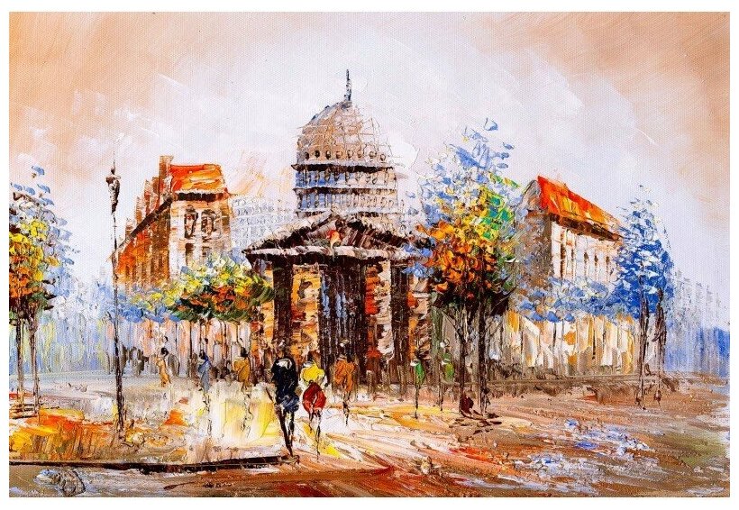 Фотообои Milan Весна, M 6029, 200х135 см, виниловые на флизелиновой основе