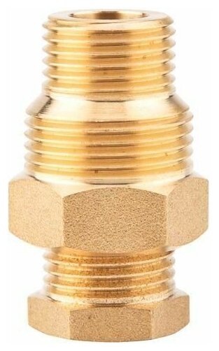 Комплект для ввода кабеля в трубу (сальник) с двойной резьбой 1/2 и 3/4 PROCONNECT 51-0610-2