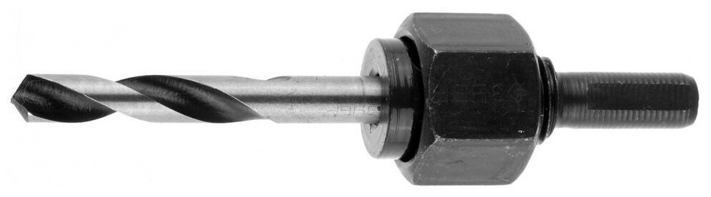 Державка ЗУБР для коронок по дереву, 19-30мм