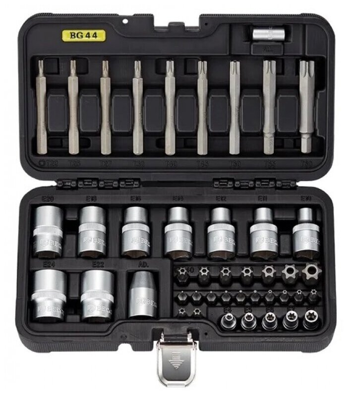 Универсальный набор инструментов BERGER 44 предмета TORX BG044-1214