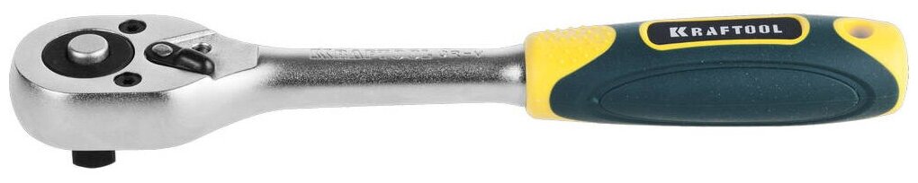 KRAFTOOL 3/8″, 72 зубца, Трещотка для торцовых головок (27791-3/8)