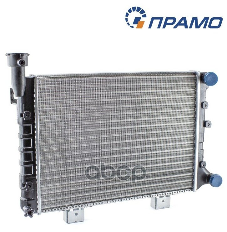 Радиатор охлаждения двигателя ВАЗ-2104, 2105, 2107 с инжекторным двигателем Прамо ЛР21073-1301012 Прамо арт. ЛР21073-1301012
