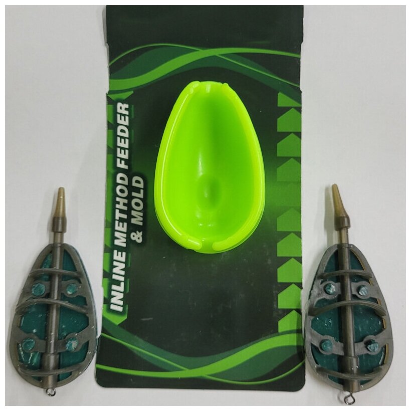 Кормушка методная с формой, набор 2+1 (30. гр+30 гр. + форма)