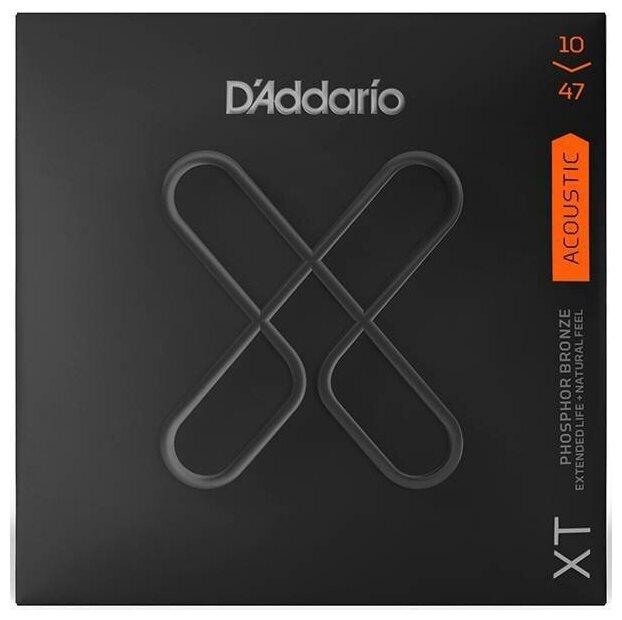 Струны для акустической гитары D'addario XTAPB1047, 10-47