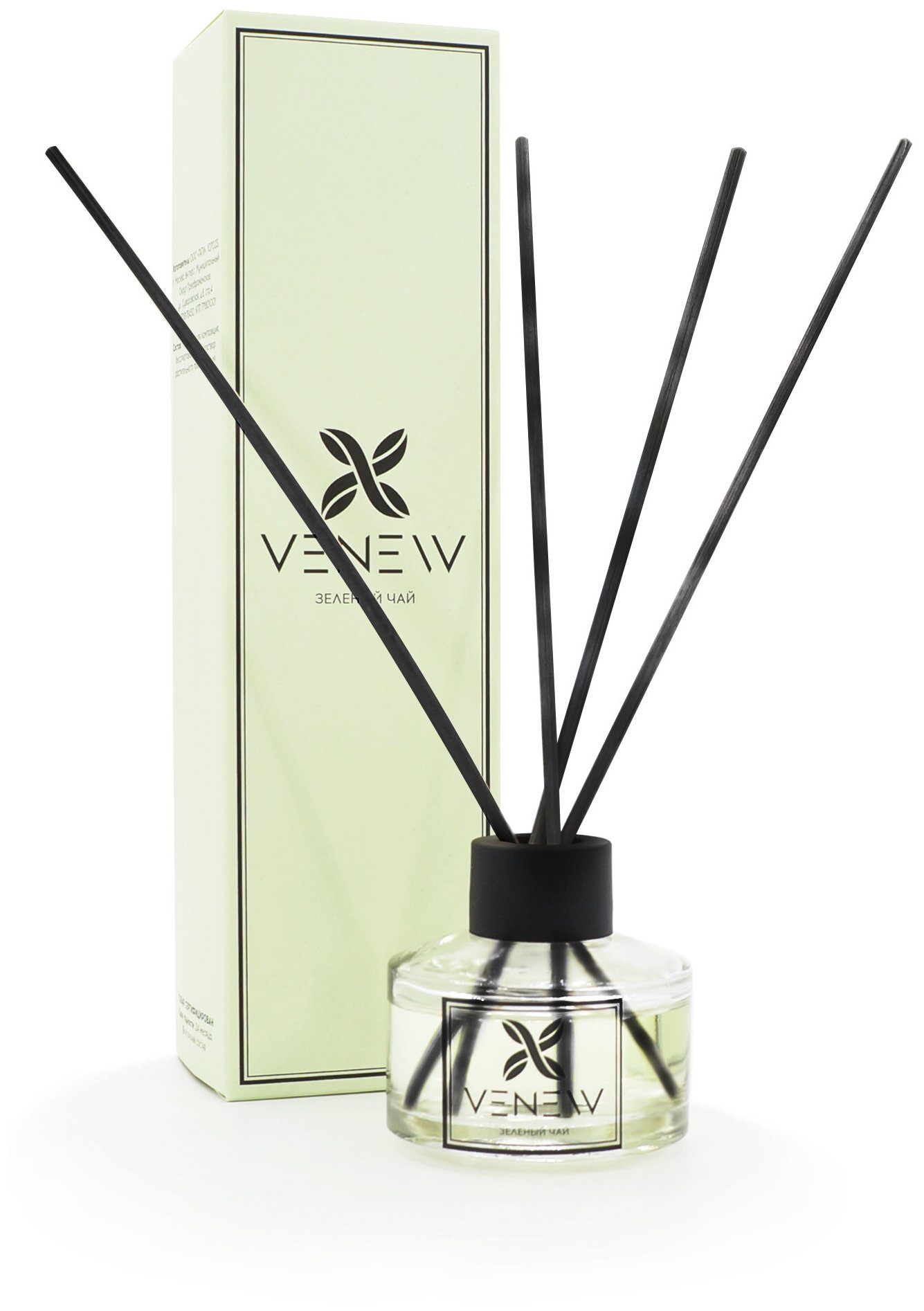 Аромат для дома VENEW "Зеленый чай" / Аромадиффузор для дома / Ароматический диффузор