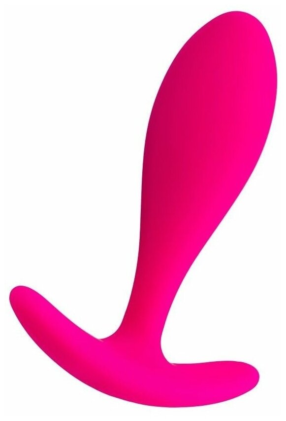 Розовая анальная втулка Hub - 7,2 см. Производитель - ToyFa.