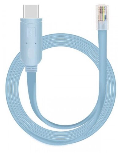 Кабель-адаптер консольный USB-C RJ45 Ks-is (KS-537)