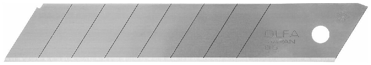Сегментированные лезвия OLFA 18х100х0.5 мм 10 шт. (OL-LB-10B)
