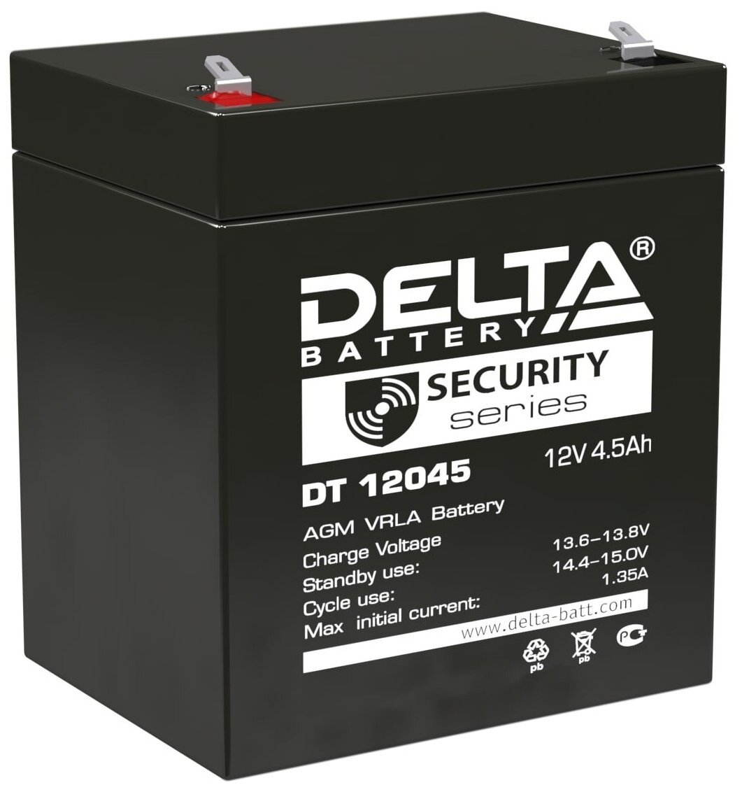 Аккумулятор для ИБП DELTA DT 12045