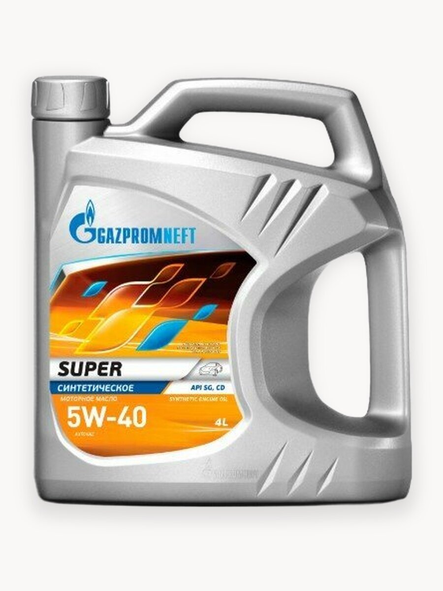 Масло моторное GAZPROMNEFT SUPER 5W40 синтетика 4 л 2389907722