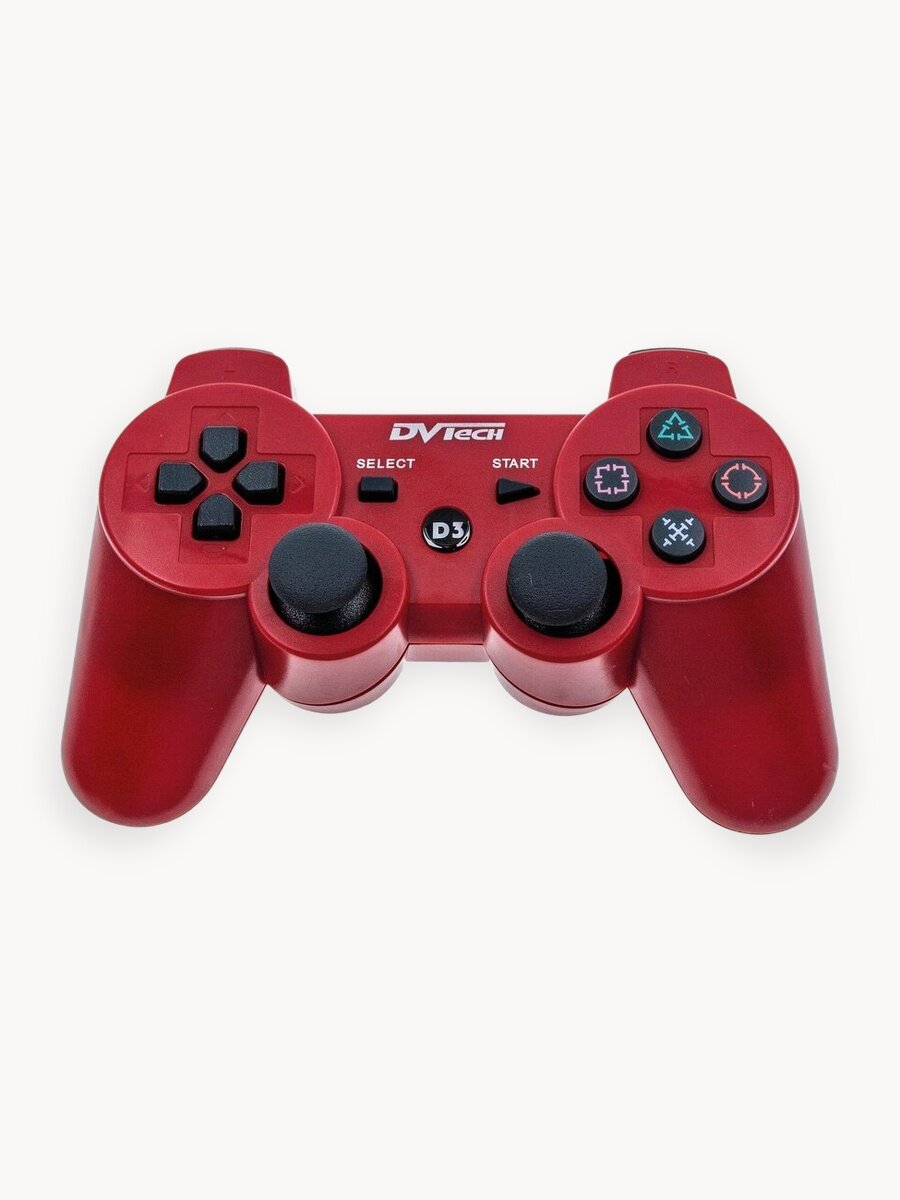 Беспроводной мультиплатформенный геймпад DVTech "SN3", красный