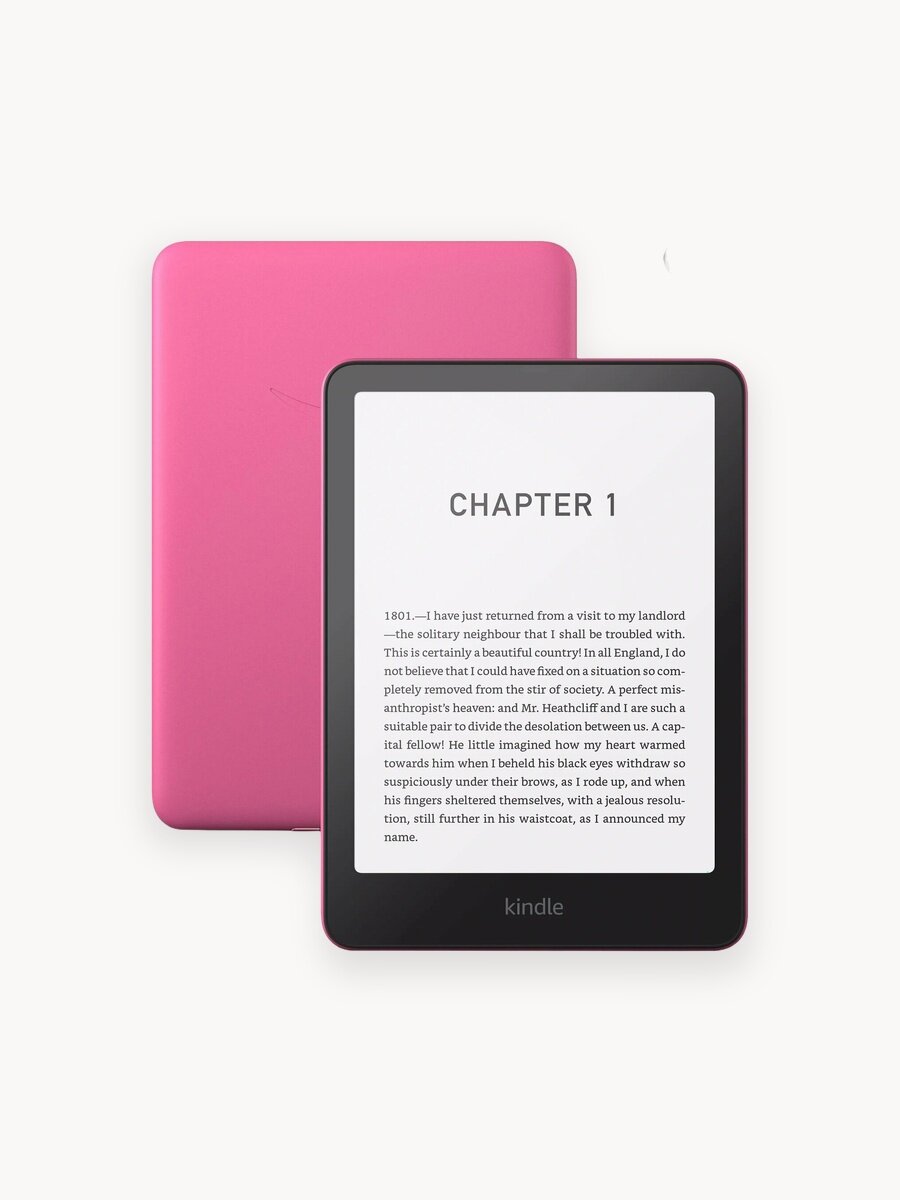 Электронная книга Amazon Kindle PaperWhite 12 2024 32Gb Signature Edition, Metallic Raspberry