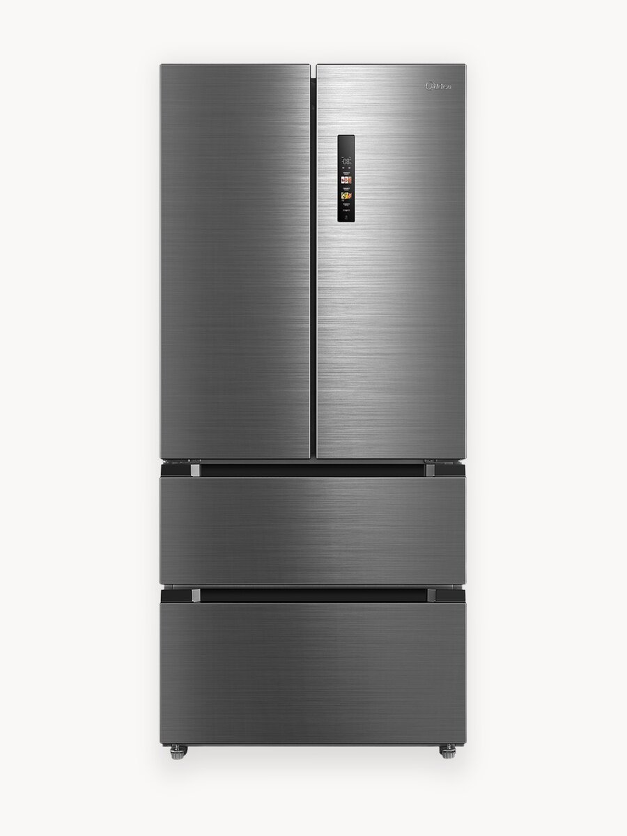 Холодильник Side By Side Midea MDRF692MIE46, 531 л, инверторный, серебристый