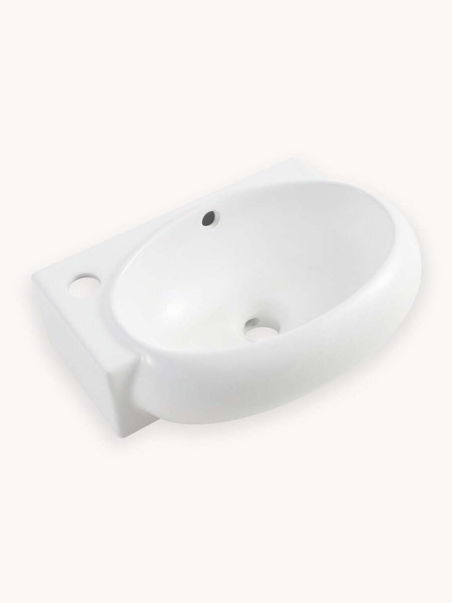 Раковина для ванной подвесная Welia WL53-L угловая