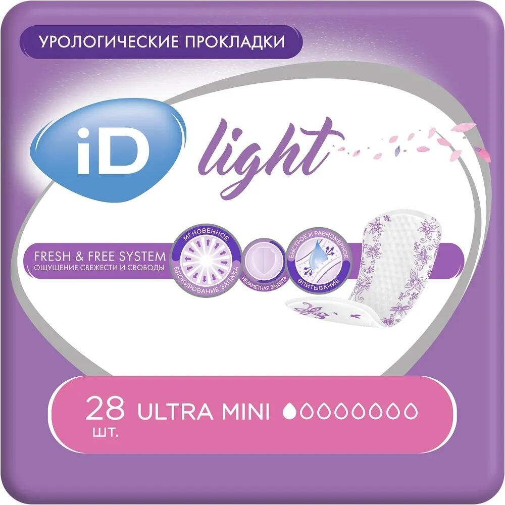ID Урологичеcкие прокладки Light Mini 28 шт.