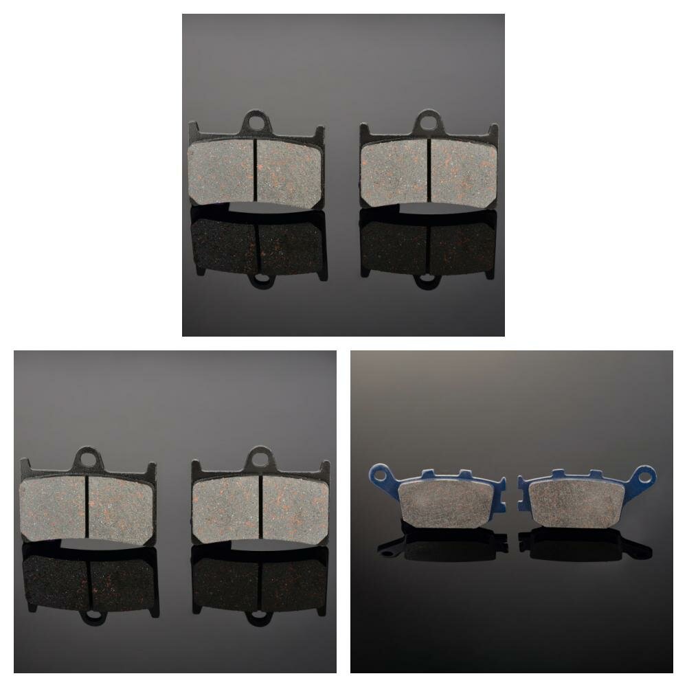 Полный комплект тормозных колодок для YAMAHA MT-07 A Moto Cage (Без ABS) 2014-2016 (SB380, SB174)