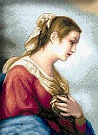 Схема Благославленная Дева Ch_1113-45