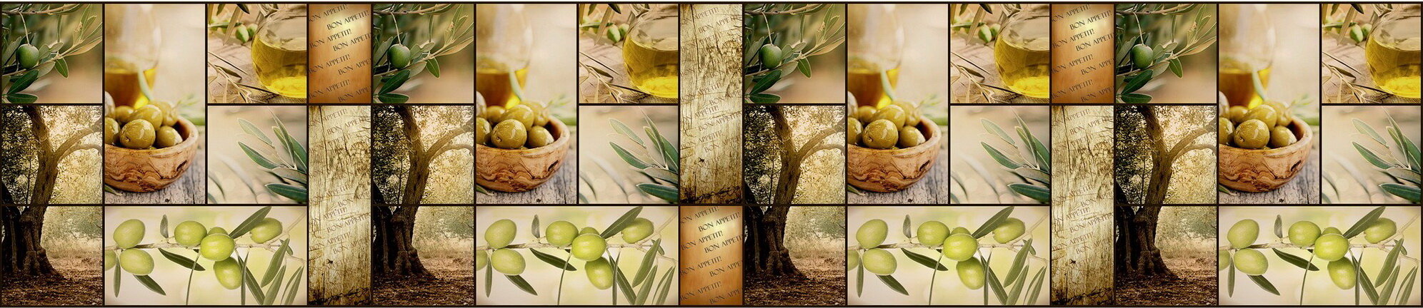 Кухонный фартук/стеновая панель МДФ для кухни 2800*600*6мм "MG-04"