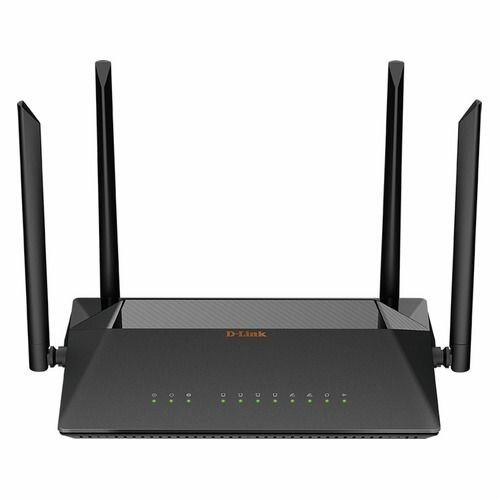 Wi-Fi роутер D-Link DSL-245GR/R1A, AC1200, VDSL2/ADSL2+, черный
