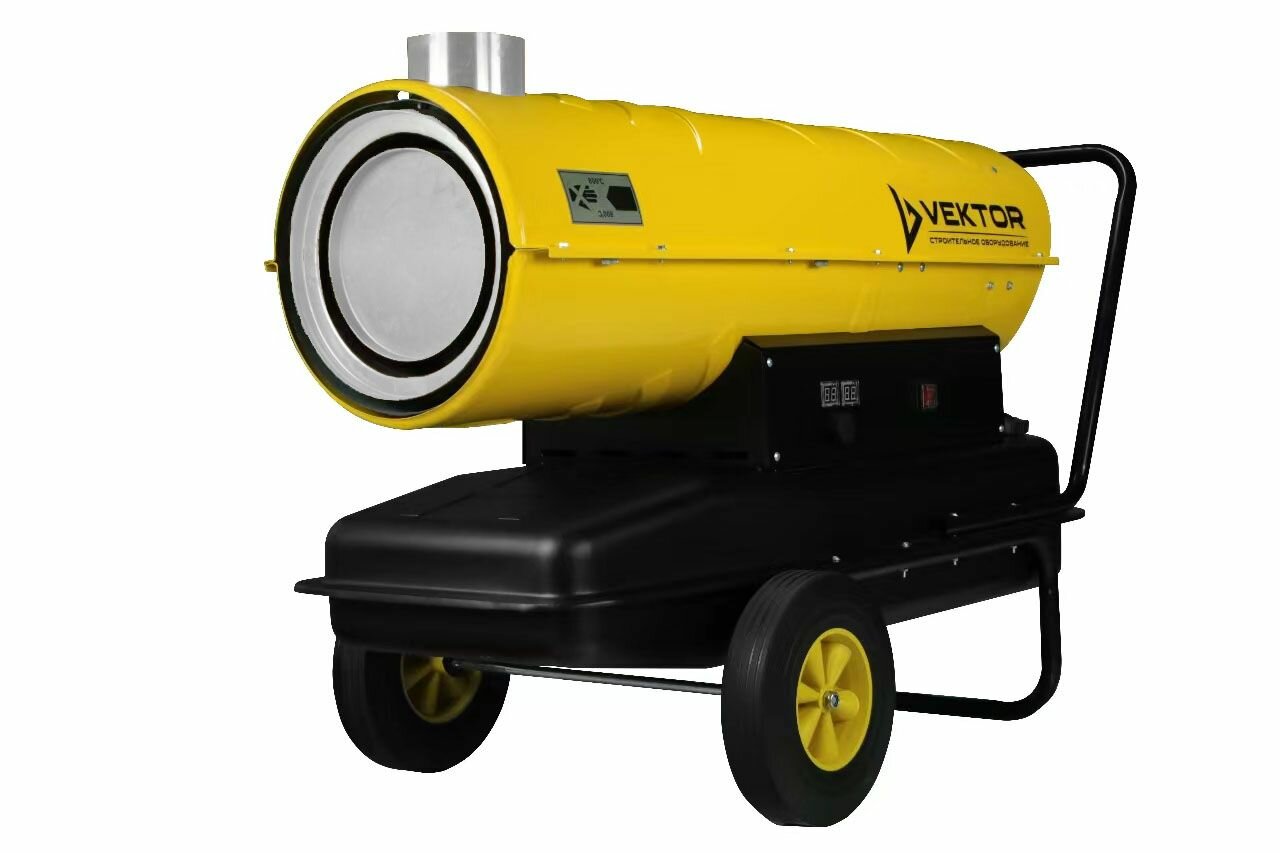 Тепловая пушка VEKTOR "NDH-50", непрямая, дизельная, 50кВт