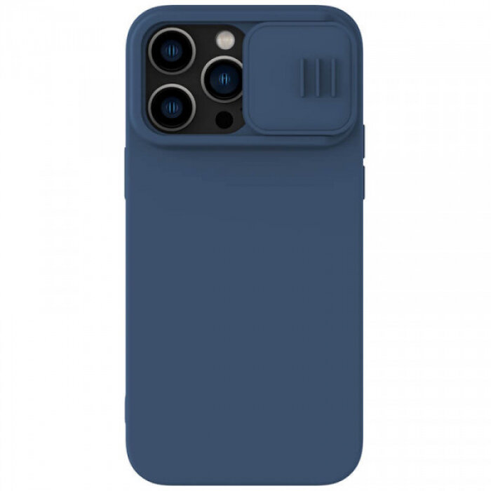 Nillkin CamShield Silky Magnetic Силиконовый чехол для магнитной зарядки с защитой камеры для iPhone 14 Pro