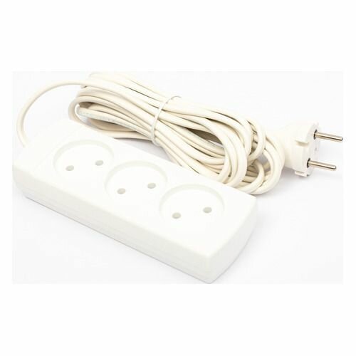 Сетевой фильтр юнивольт 00-00000395, 5м, белый